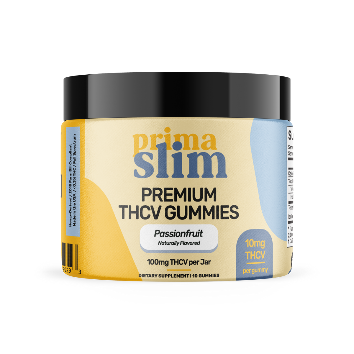 PrimaSlim THCV Gummies | 10mg Passionfruit Flavor – Primabee
